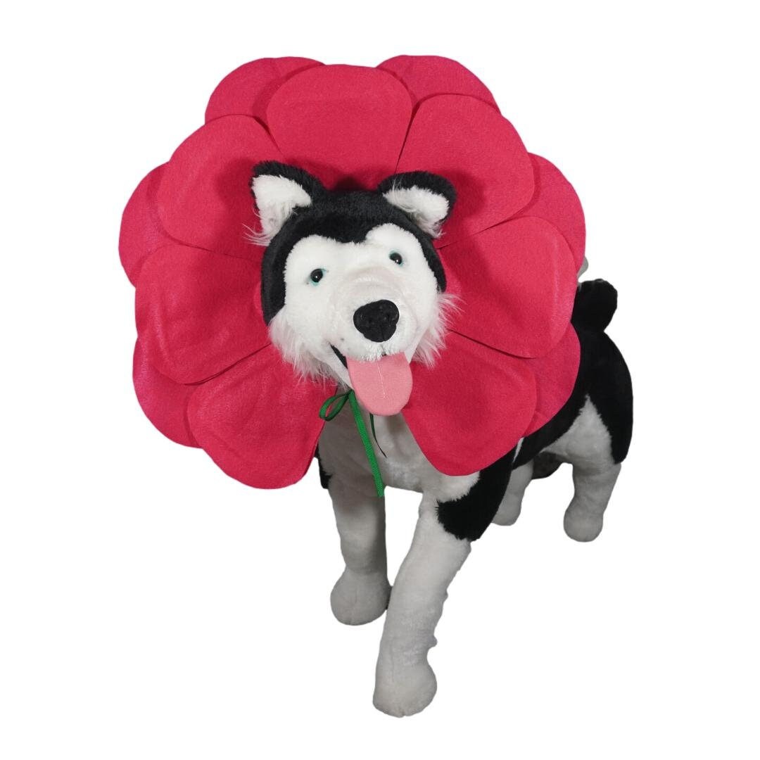 Pink Flower Dog Costume (puppy Costume, Cat Costume, Halloween Costume ...