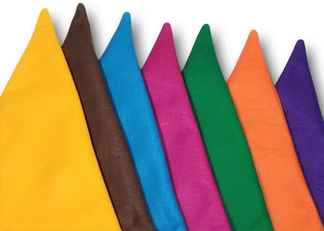 Set of 7 Snow White Seven Dwarfs Hats Classic Colors (all Different ...