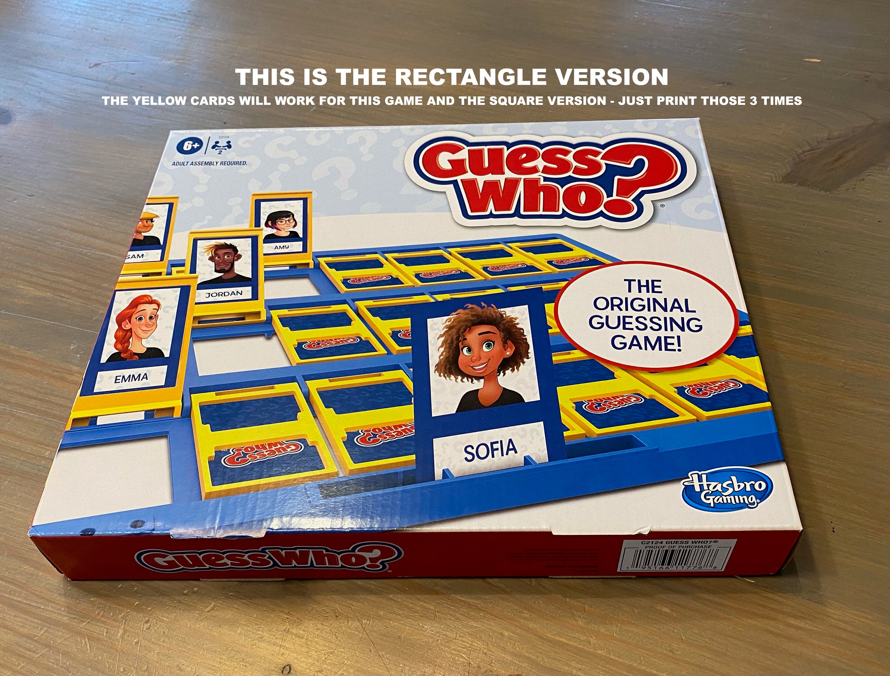 Guess Who? Giant Edition Game For Kids Family Board Game, 10/04/2023