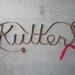 6 LETTER Rope Name Sign, Western Rope Name Art WITH BANDANNA, Baby ...