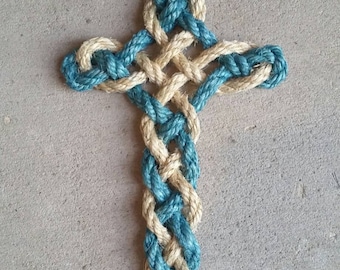 Twisted Rope Cross | Etsy