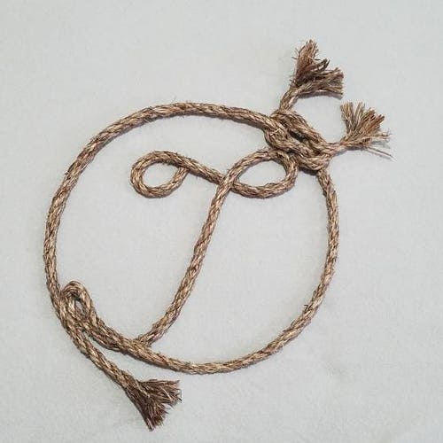Western Rope Letter Sign: Initial Lasso Western Decor Rustic - Etsy