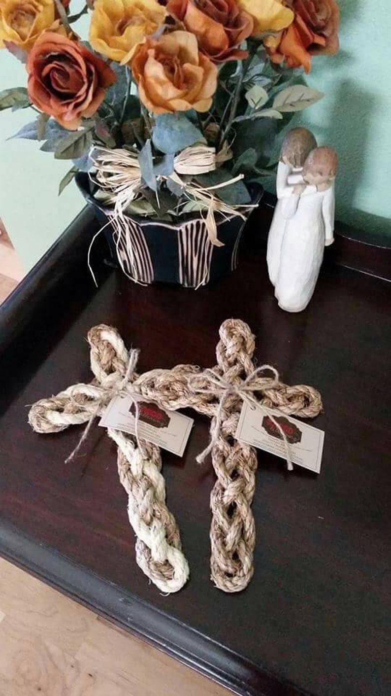 Twisted Rope Cross - Etsy