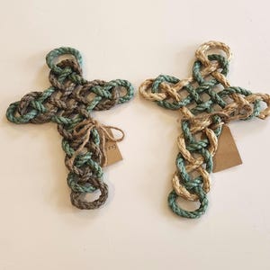 Twisted Rope Cross - Etsy
