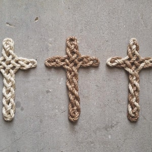 Twisted Rope Cross - Etsy