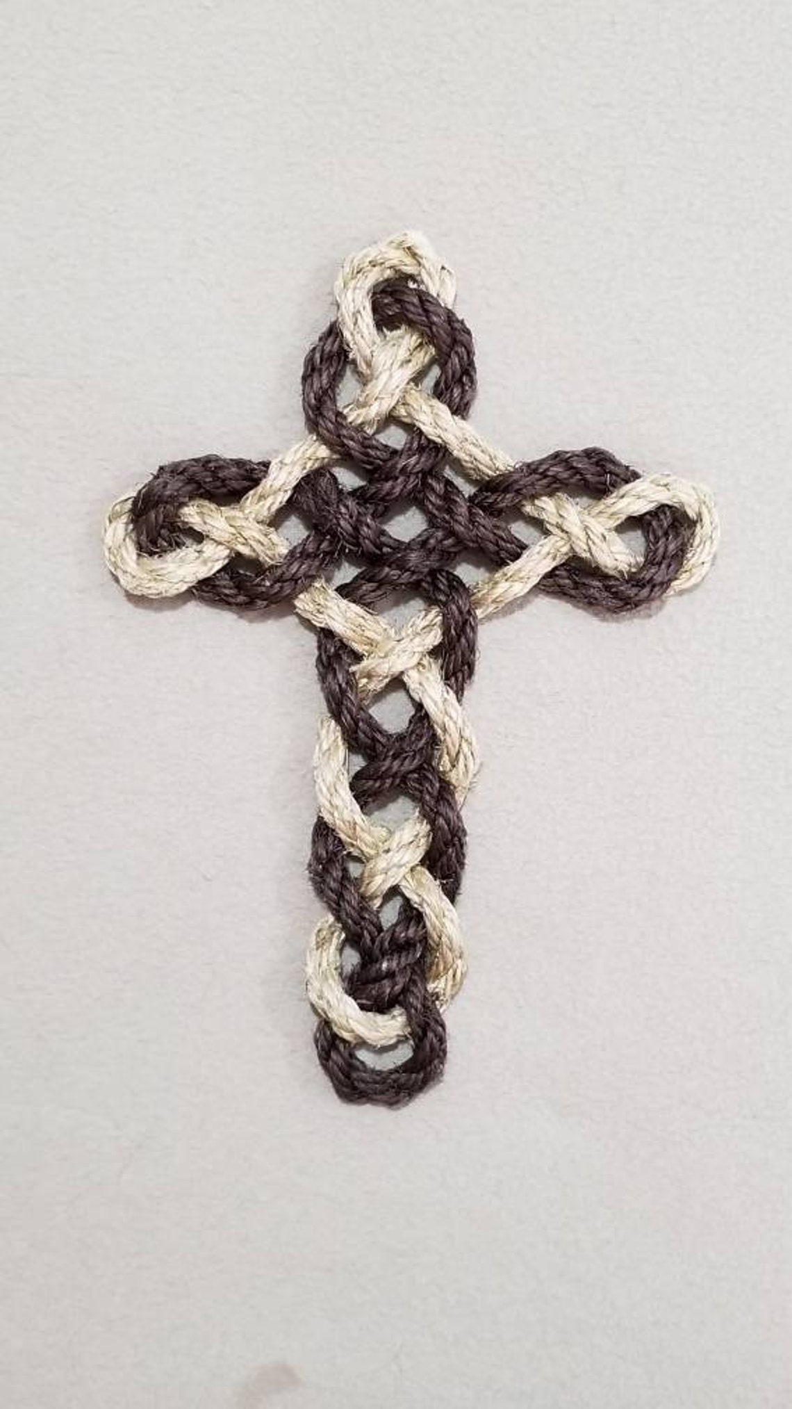 Twisted Rope Cross | Etsy