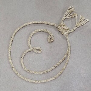 Western Rope Letter Sign: Initial Lasso, Letter Sign, Wall Letter ...