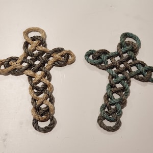 Twisted Rope Cross - Etsy