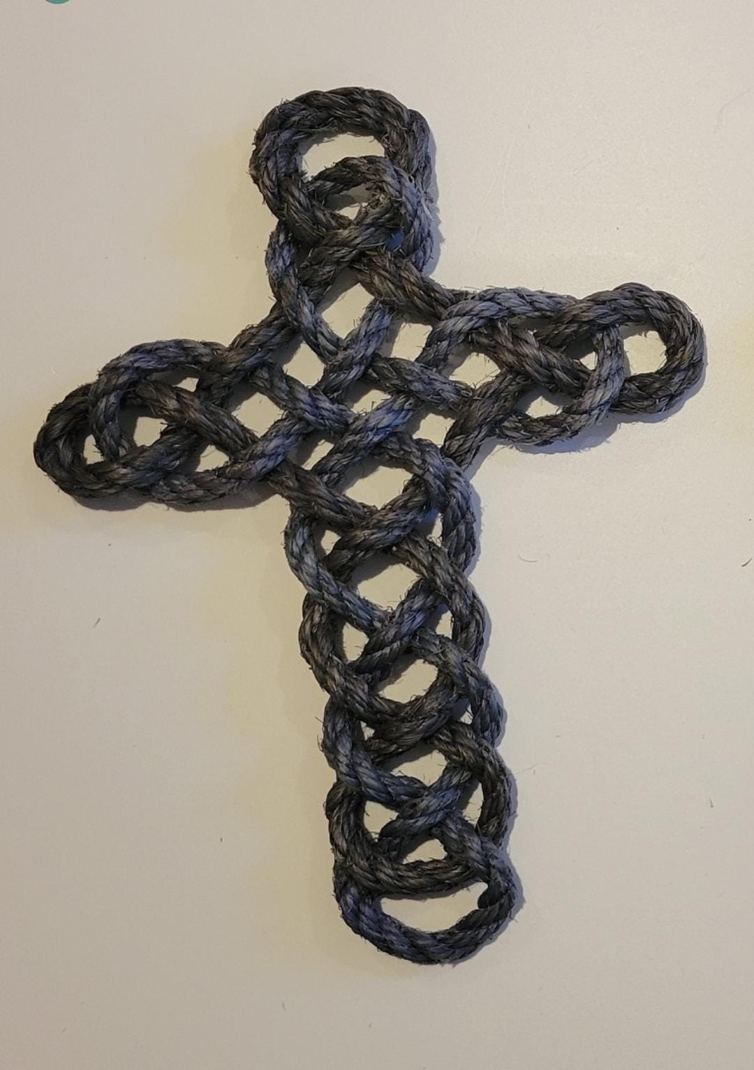 Twisted Rope Cross - Etsy
