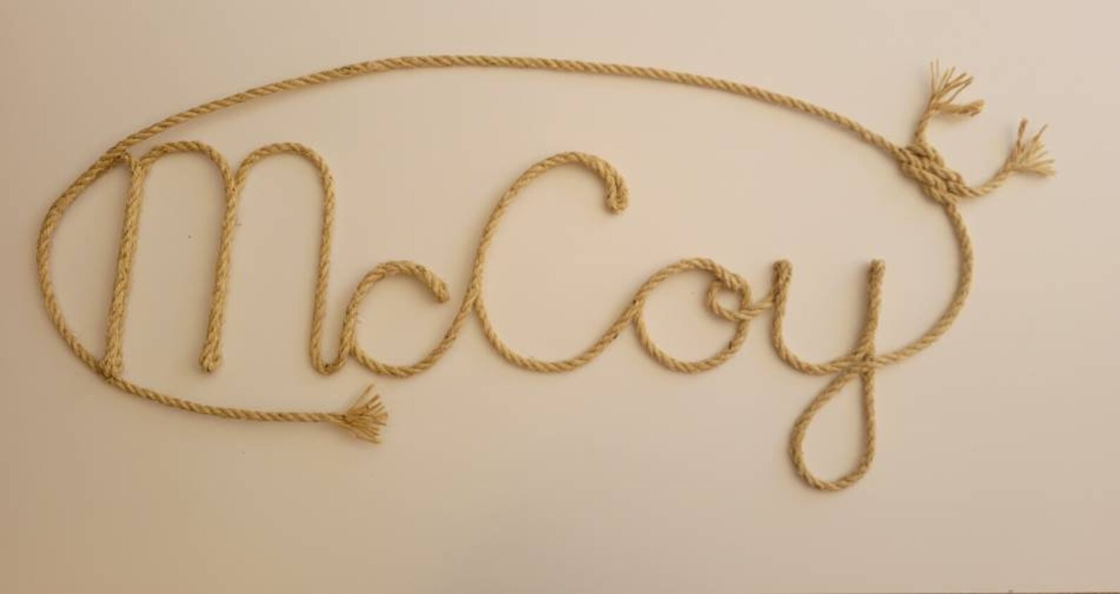 5 LETTER Name Western/nautical Rope Name Art | Etsy