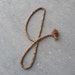 Western/nautical Rope Art: Plain Cursive Initial no Lasso Wrap Around ...