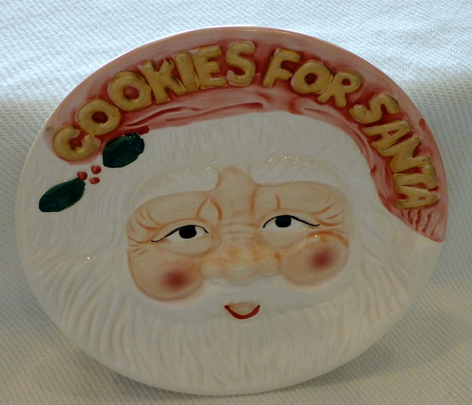 COOKIES for SANTA Vintage Decorative Plate | Etsy