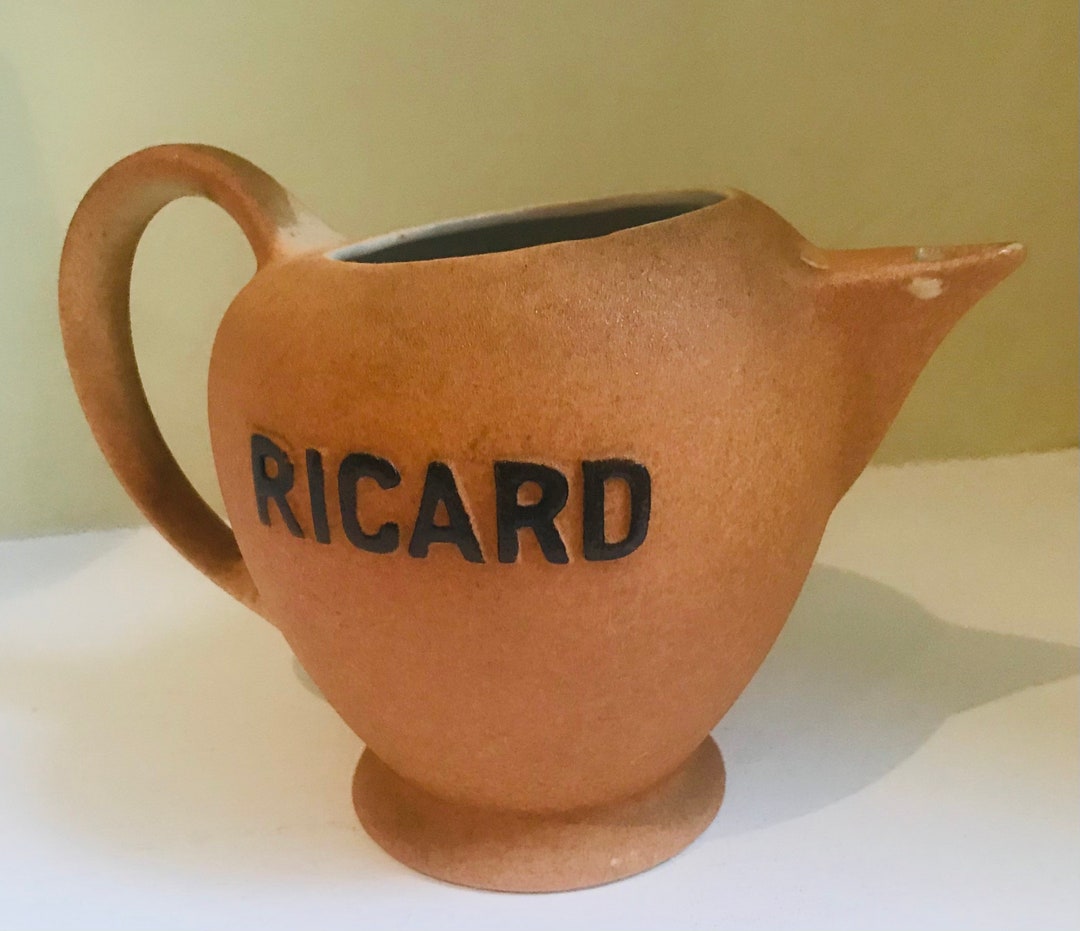 French Vintage Ricard Anisette Water Jug - Etsy