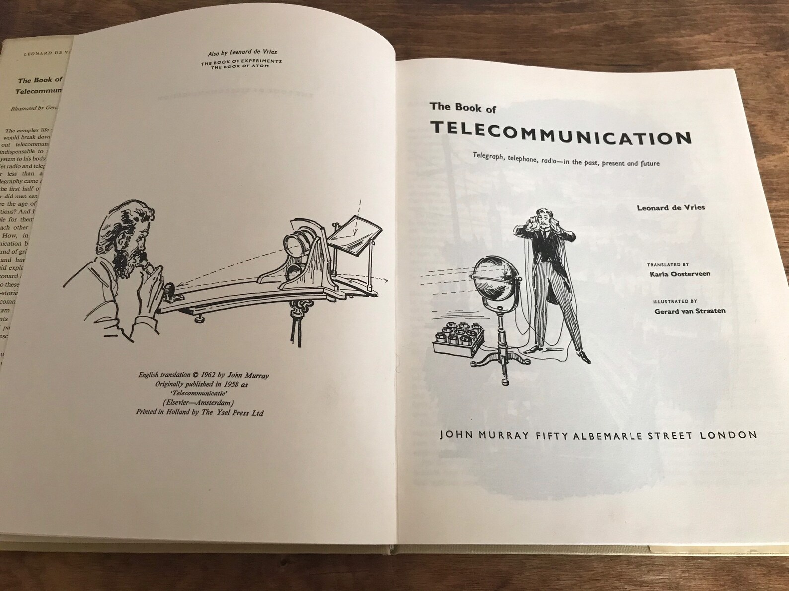 The Book of Telecommunication Telegraph, Telephone, Radio - in the Past ...