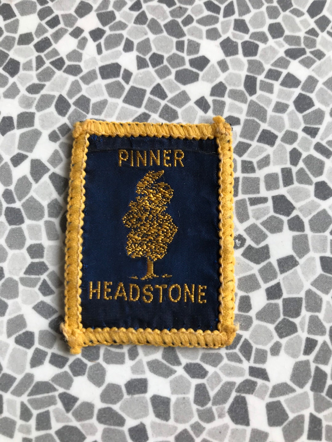 Vintage Souvenir Patch Pinner Headstone - Etsy
