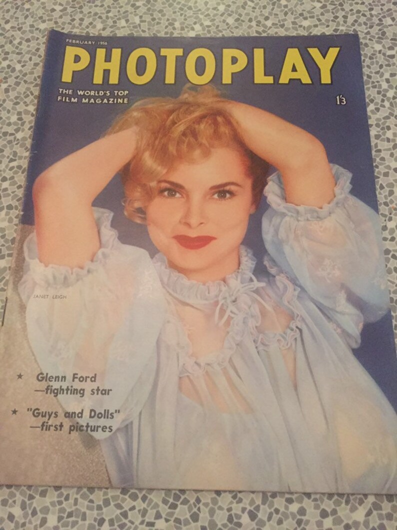 February 1956 Photoplay Magazine the World's Top Film - Etsy