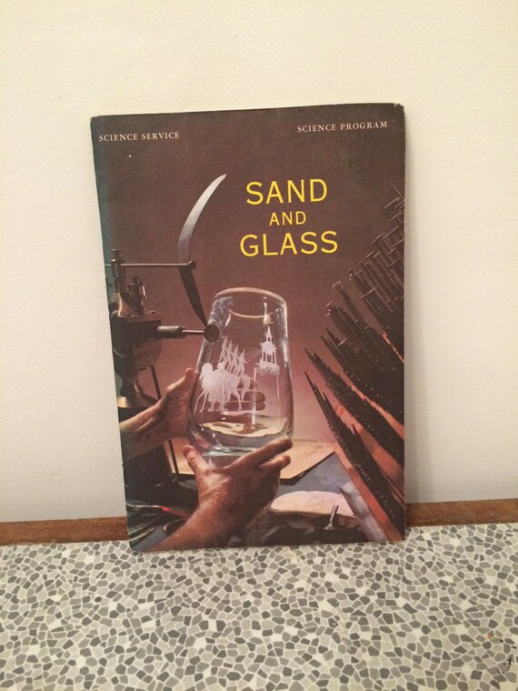 Science Service Sand and Glass book Science Program book with | Etsy
