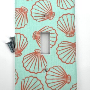 Seashells Light Switch Plate Cover / Outlet Cover / Bedroom / Home ...