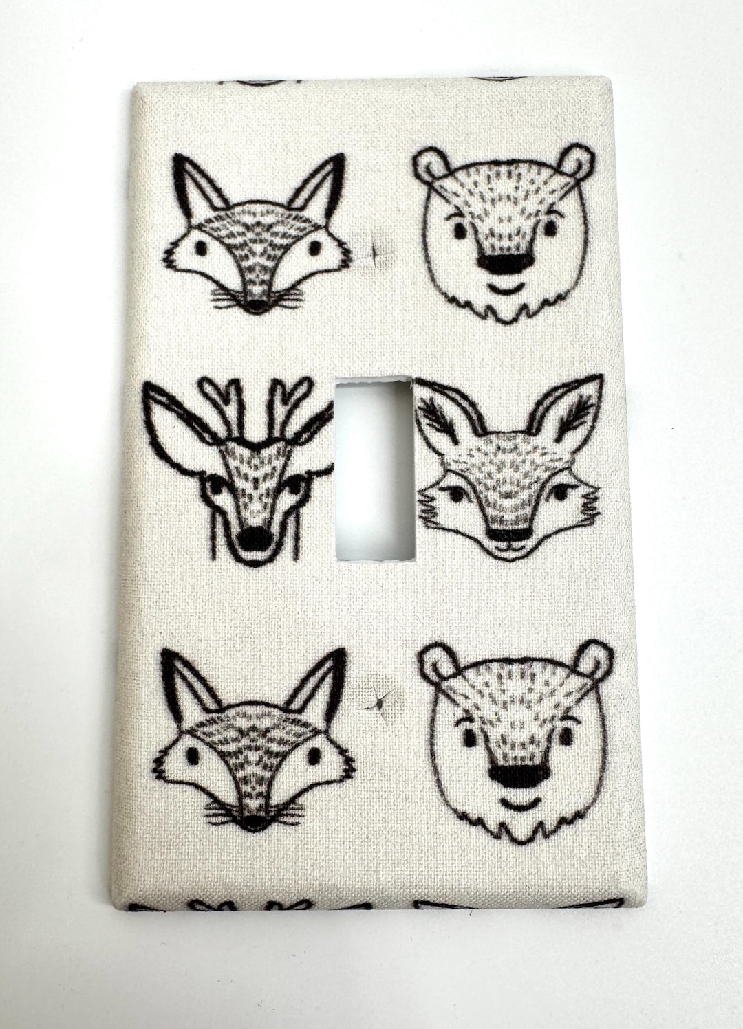 Forest Animals Light Switch Plate Cover / Outlet Cover / Bedroom / Home ...