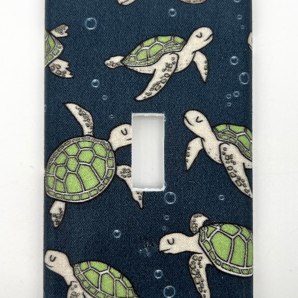 Sea Turtle Light Switch Cover - Etsy