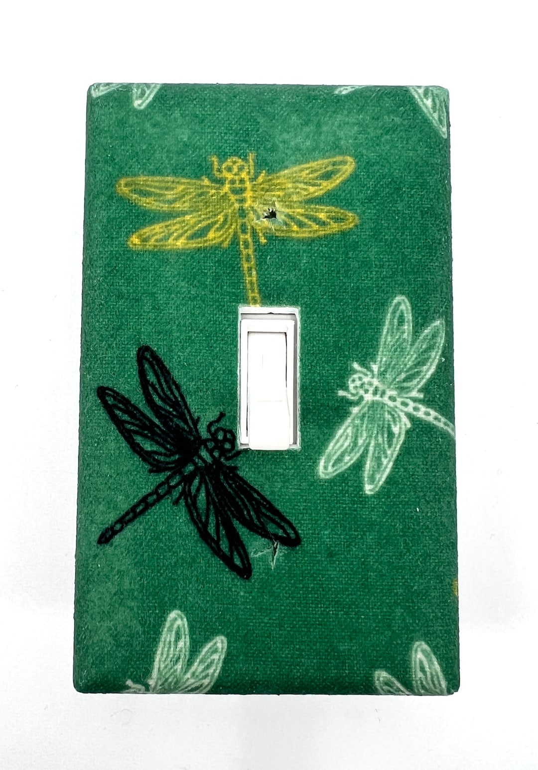 Dragonfly Fabric Light Switch Cover, Nursery Decor - Etsy