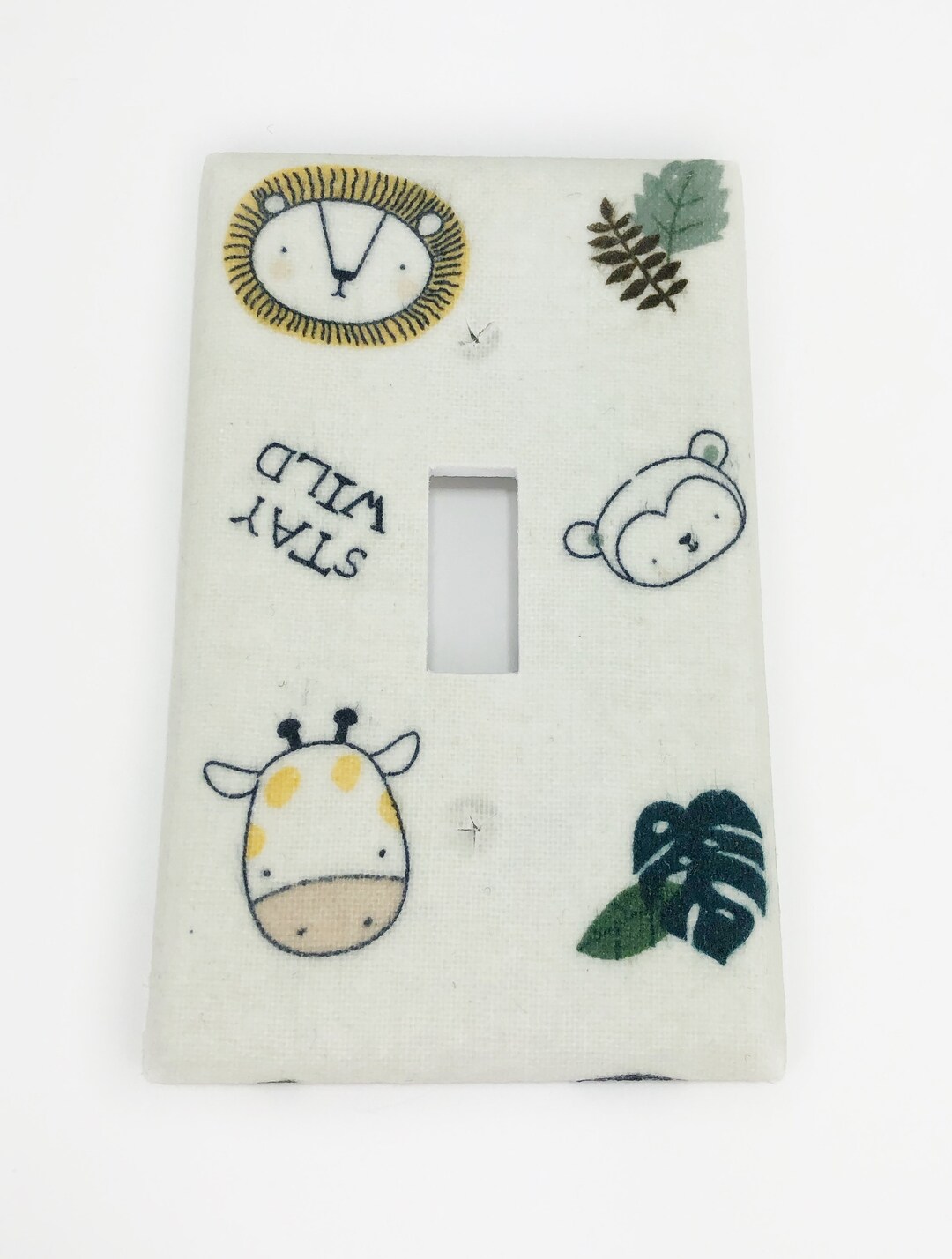 Safari Animals Light Switch Plate Cover / Outlet Cover / Bedroom / Home ...