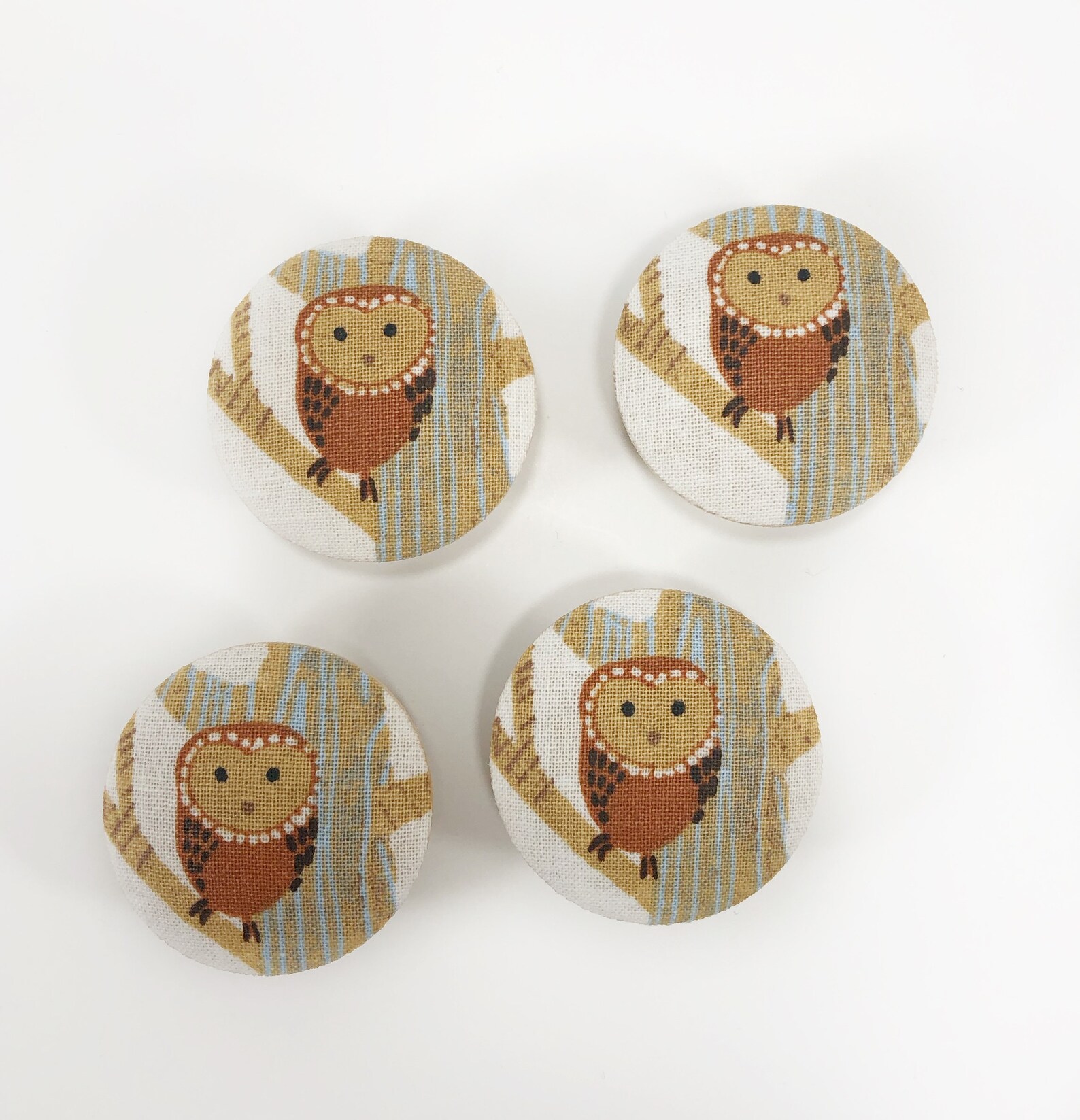 Tree Owls Drawer Knob Pulls Set of 4 / Cabinet / Nursery / - Etsy