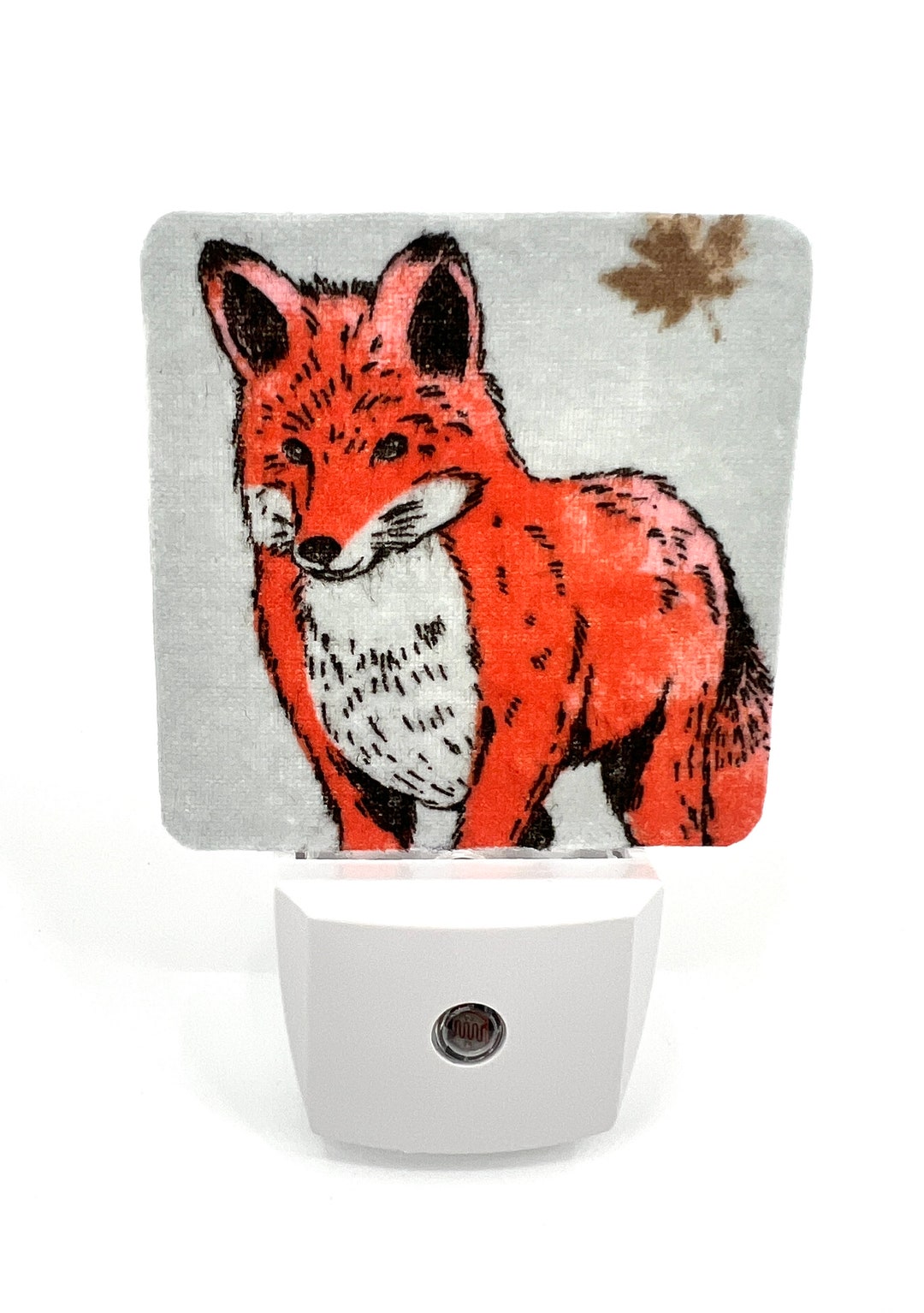 Fox Night Light: Woodland Animals LED Plug-in - Etsy