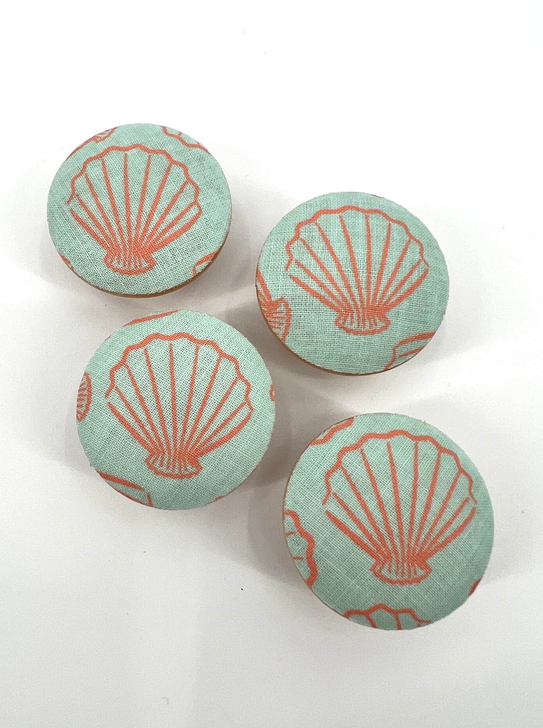 Ocean Shells Drawer Knob Pulls Set of 4 / Cabinet / Nursery / Handles ...