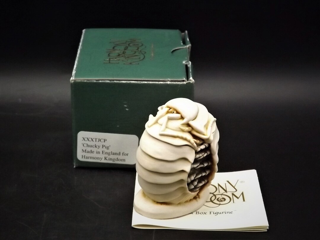 Retired 1995 Harmony Kingdom chucky Pig Jest Figurine XXXTJCP With ...