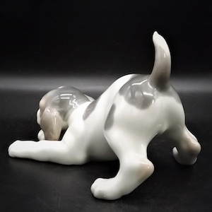 Vintage Lladro beagle Puppy 1070 With Original Box. Completely Intact ...