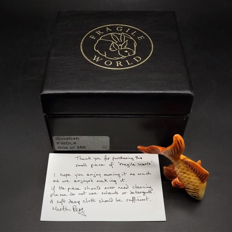 Goldfish Figurine - Etsy