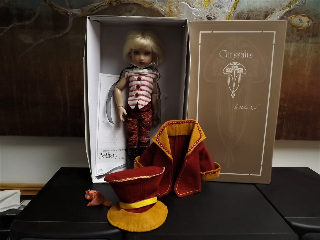 Vintage "chrysalis" by Helen Kish "master of Ceremonies" Bethany BJD ...