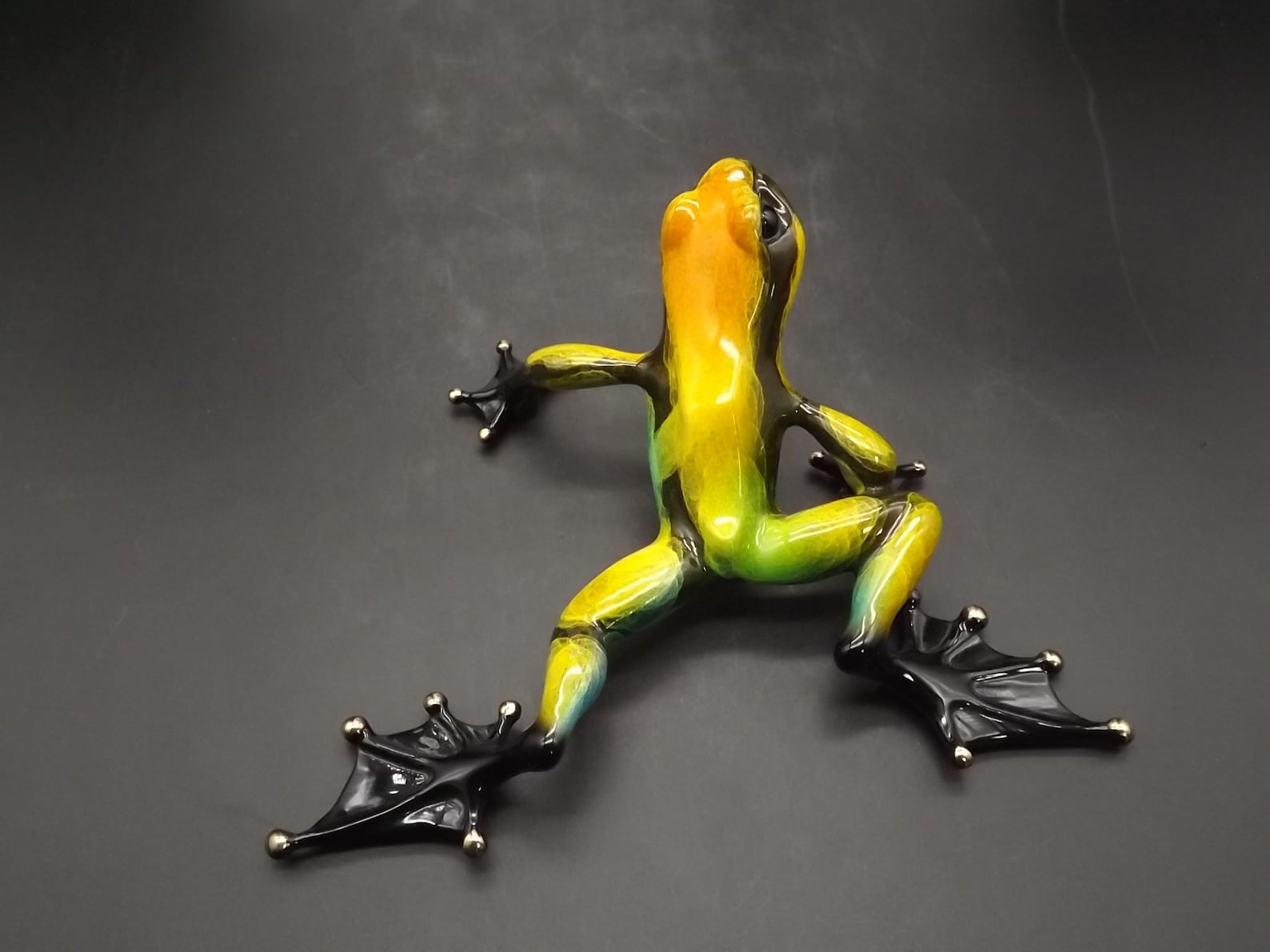 Vintage "frogman" Tim Cotterill "zorro" Frog. Hand Painted Rare Artist ...