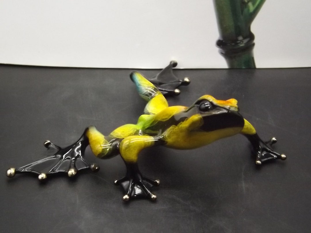 Vintage "frogman" Tim Cotterill "zorro" Frog. Hand Painted Rare Artist ...