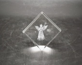 Laser Etched Angel - Etsy