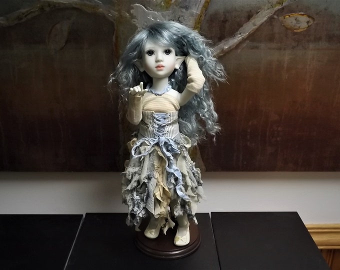 Vintage Berdine Creedy "elfie V" Ball Jointed Fairy Doll (BJD) With ...