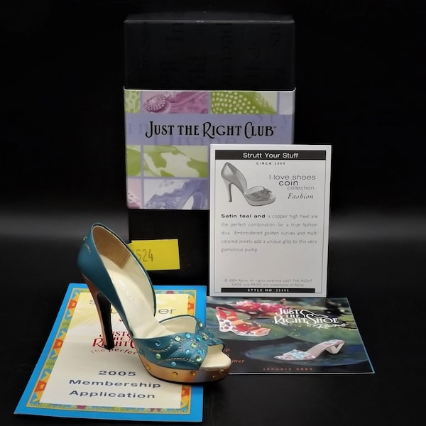 Just the Right Shoe - Etsy
