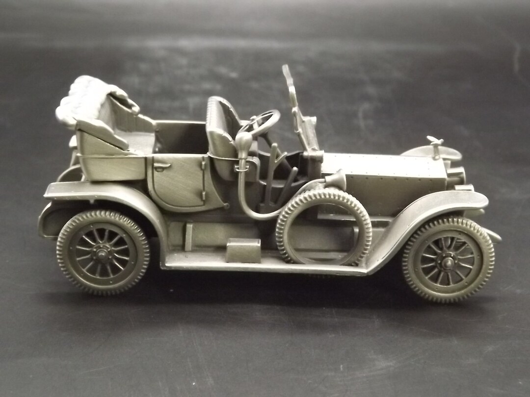 Danbury Mint Vintage Classic Cars of the World 1909 Rolls Royce Silver ...