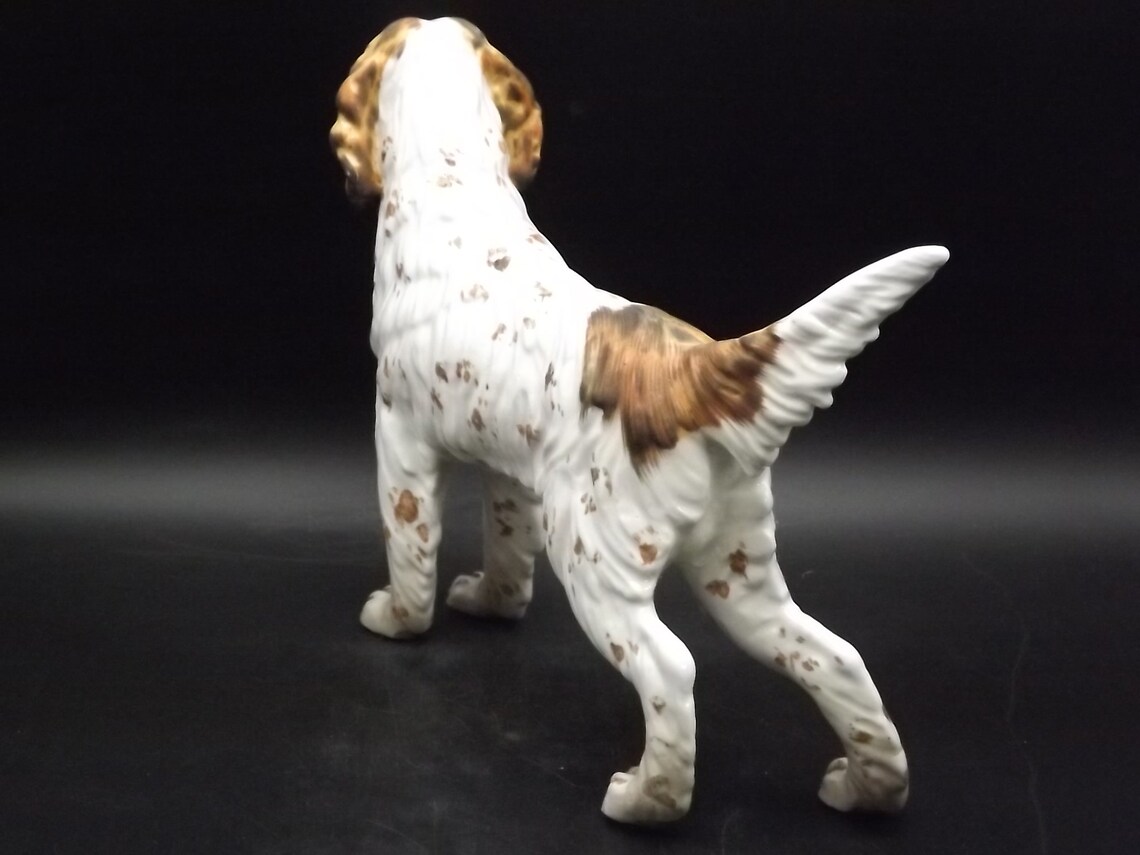 Vintage C. Martinu English Setter Figurine: 1970s Spanish Decor - Etsy