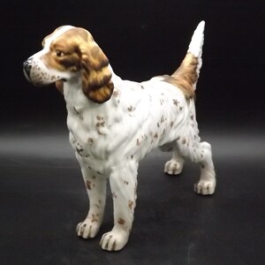 Vintage C. Martinu English Setter Figurine: 1970s Spanish Decor - Etsy