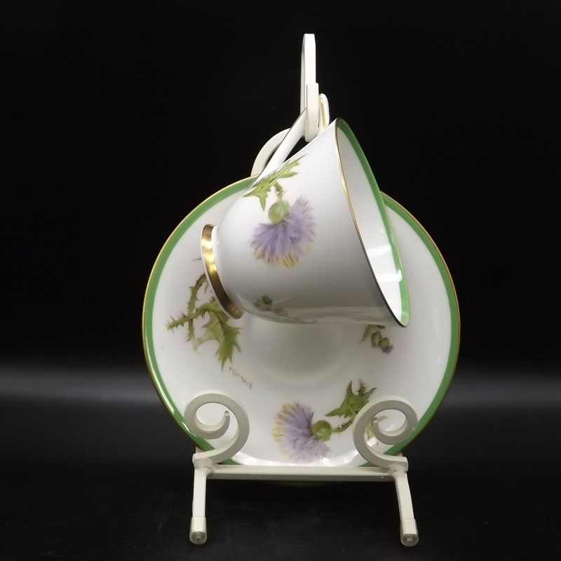 Thistle Tea Cup - Etsy