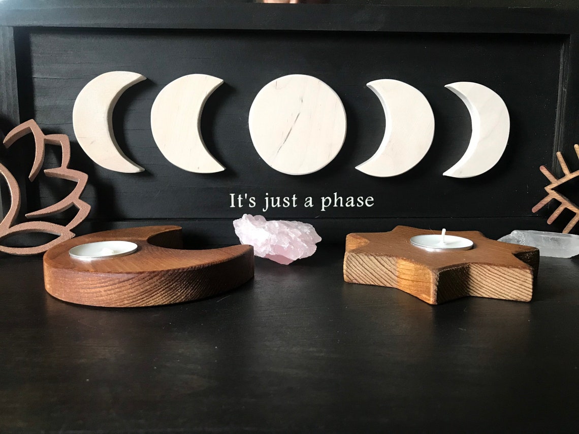 It’s Just a Phase Moon Art - Etsy