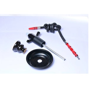 Custom Customized Aluminum Shisha Hookah Top Kit Stem Complete Set ...