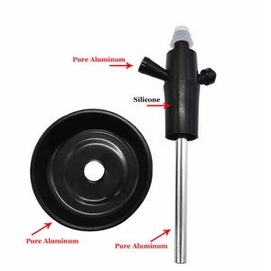 Custom Customized Aluminum Shisha Hookah Top Kit Stem Complete Set ...