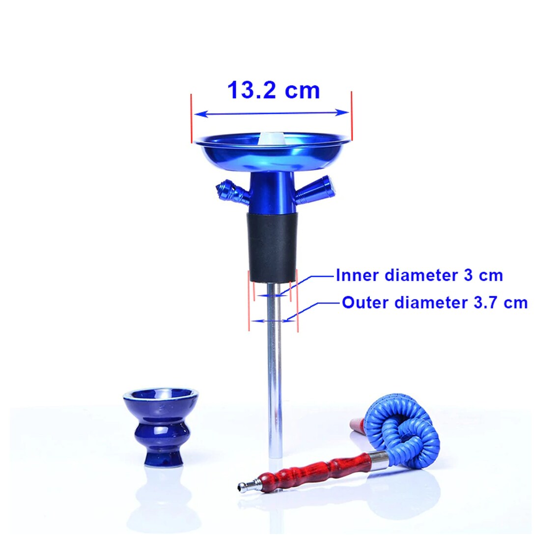 Custom Customized Aluminum Shisha Hookah Top Kit Stem Complete | Etsy