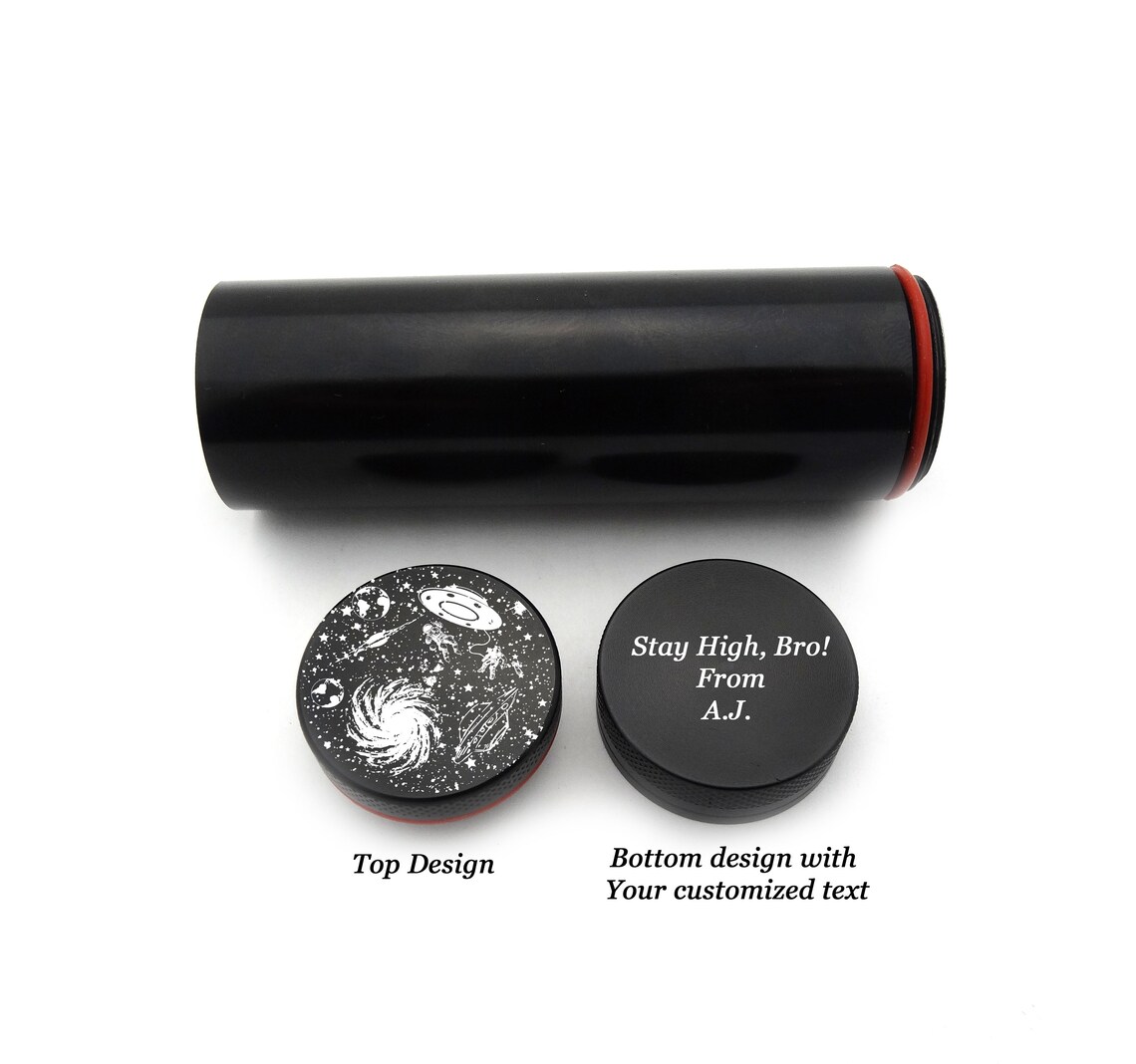 One Hitter Dugout Custom Engraved and Personalized Black - Etsy