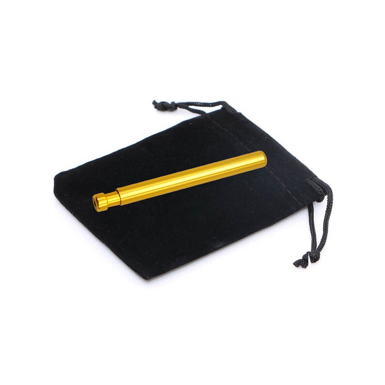 Sleek Custom One Hitter Dugout Personalized Text Smoking Pipe - Etsy