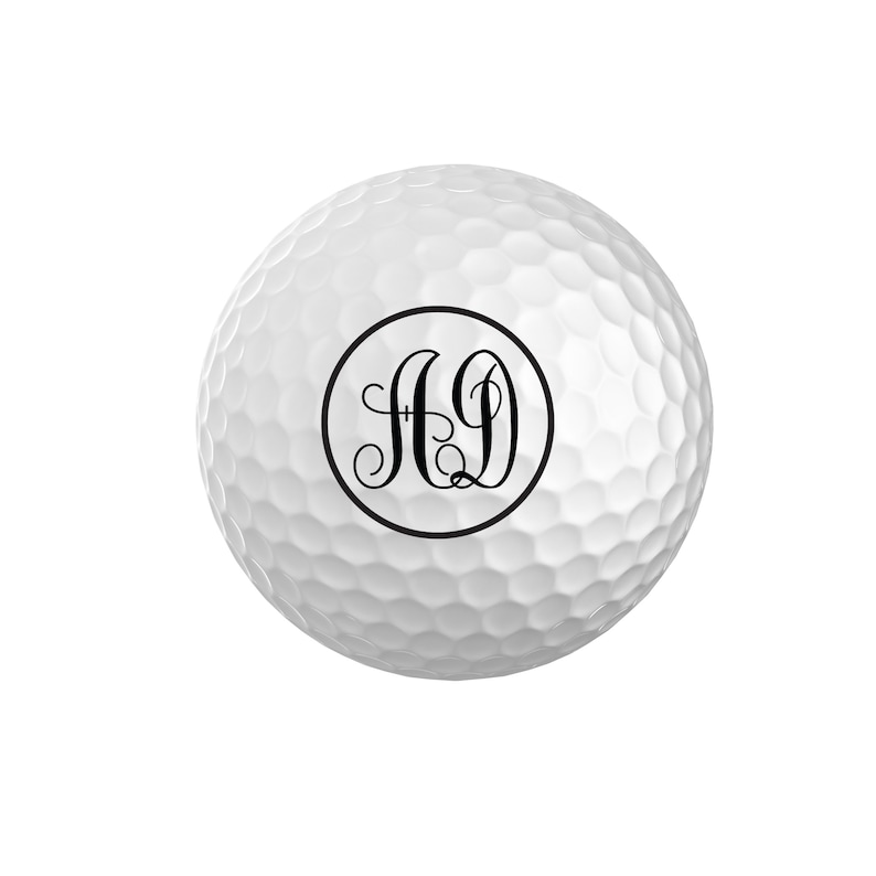 Custom Monogram Golf Ball Set Personalized Golf Gifts for Men - Etsy