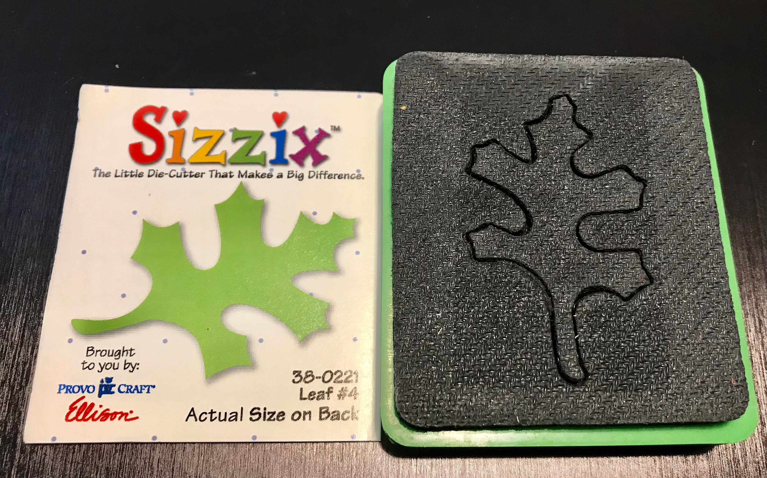 Sizzix Original Small Green Dies Part 1 - Etsy
